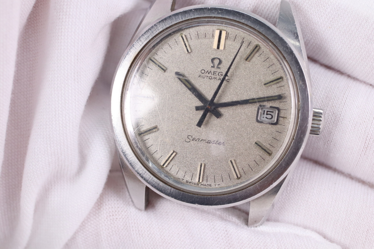OMEGA オメガ Seamaster シーマスター Ref.168.022 Cal.563 17石 自動巻き デイト 腕時計 フェイスのみ ...