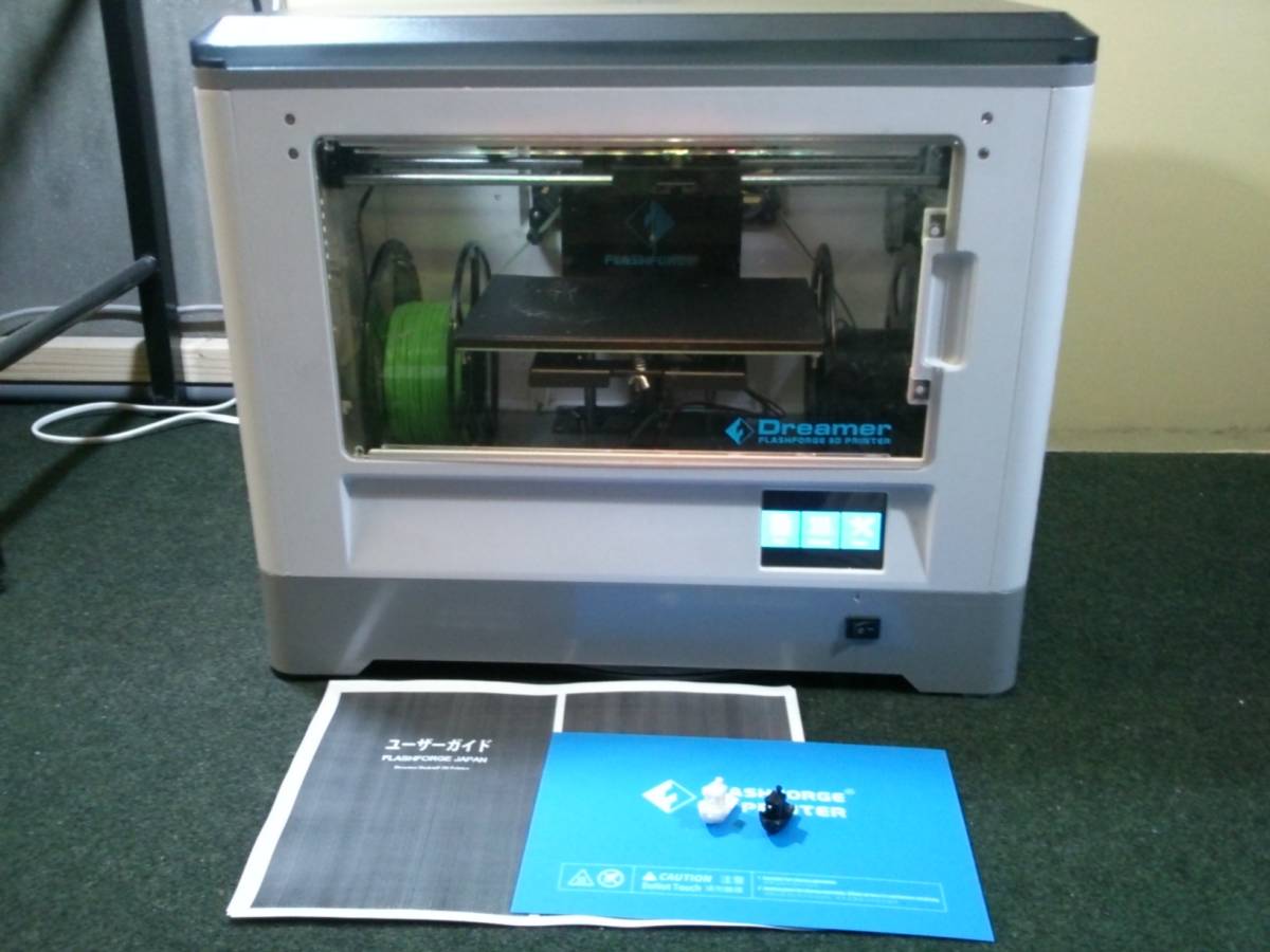 実動 3Dプリンター FlashForge Dreamer デュアルノズル 2色印刷(プリンタ、プロッタ)｜売買されたオークション情報、yahooの商品情報をアーカイブ公開 - オークファン ...