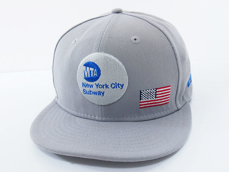 NEW ERA MTA SNAPBACK CAP スナップバック キャップ グレー 灰 Metropolitan Transportation ...