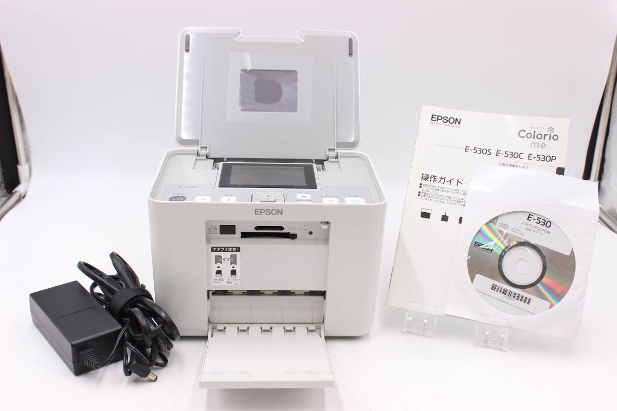EPSON/エプソン E-530S Colorio/カラリオ 写真用 コンパクト フォト プリンター 印刷(その他)｜売買されたオークション情報、yahooの商品情報をアーカイブ公開 ...