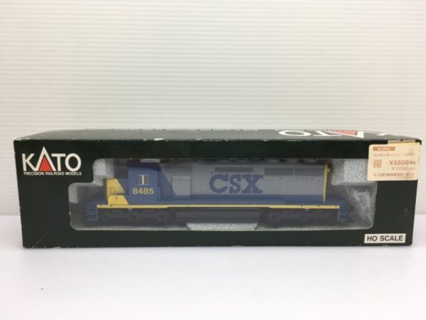 KATO 37-01Q CSX yellow nose/現状渡し/まとめて取引・同梱不可 [MM940h]