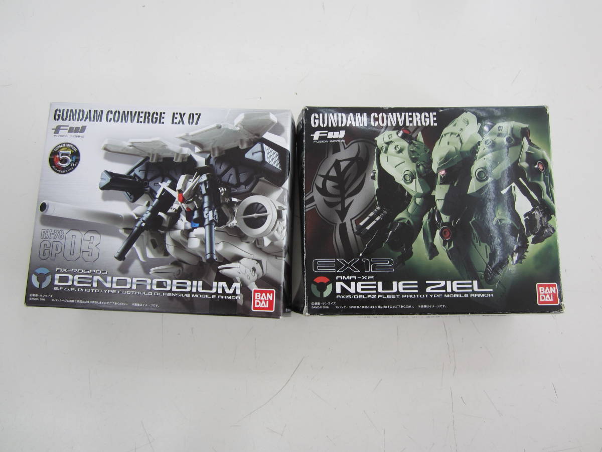 ガンダムコンバージ 2個セット EX07 EX12 RX-78GP03 デンドロビウム AMA-X2 ノイエ ジール(機動戦士ガンダム)｜売買されたオークション情報、yahooの商品情報を ...