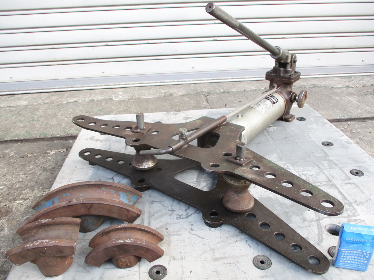 初仲d692 大洋エンジニアリング 手動油圧パイプベンダー ベンダーシュー3個付属 油圧ベンダー パイプ曲げ機(ハンドツール、大工道具)｜売買されたオークション情報、yahooの商品情報を ...