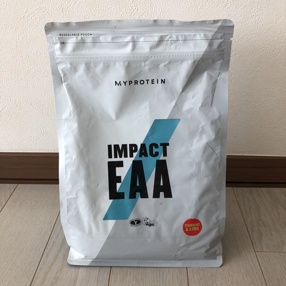 MYPROTEIN インパクト EAA ストロベリー&ライム味 1kg マイプロテイン アミノ酸 サプリメント Impact EAA ②(顆粒 ...