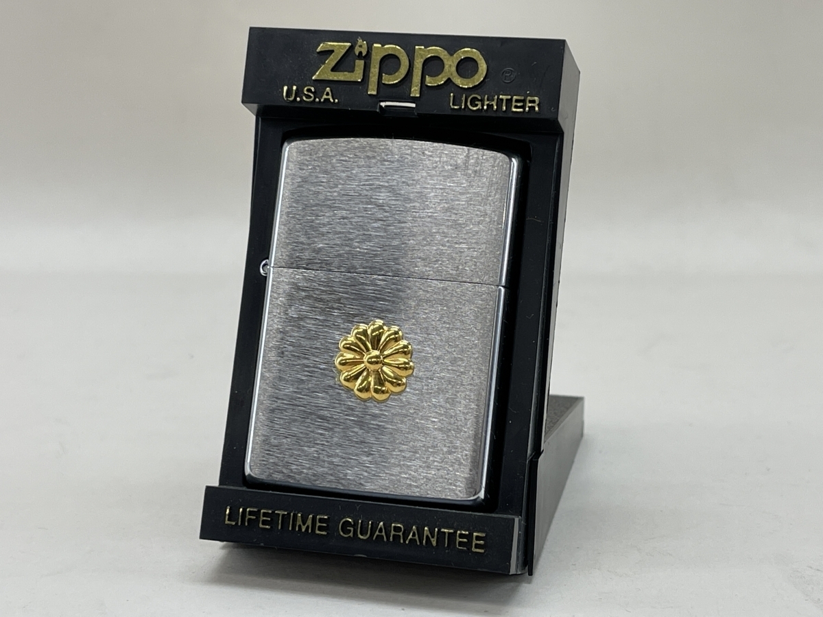 ZIPPO ジッポーライター 1996年 菊紋 芯は スレ キズあり 1-2269(Zippo)｜売買されたオークション情報、yahooの商品情報をアーカイブ公開 - オークファン ...