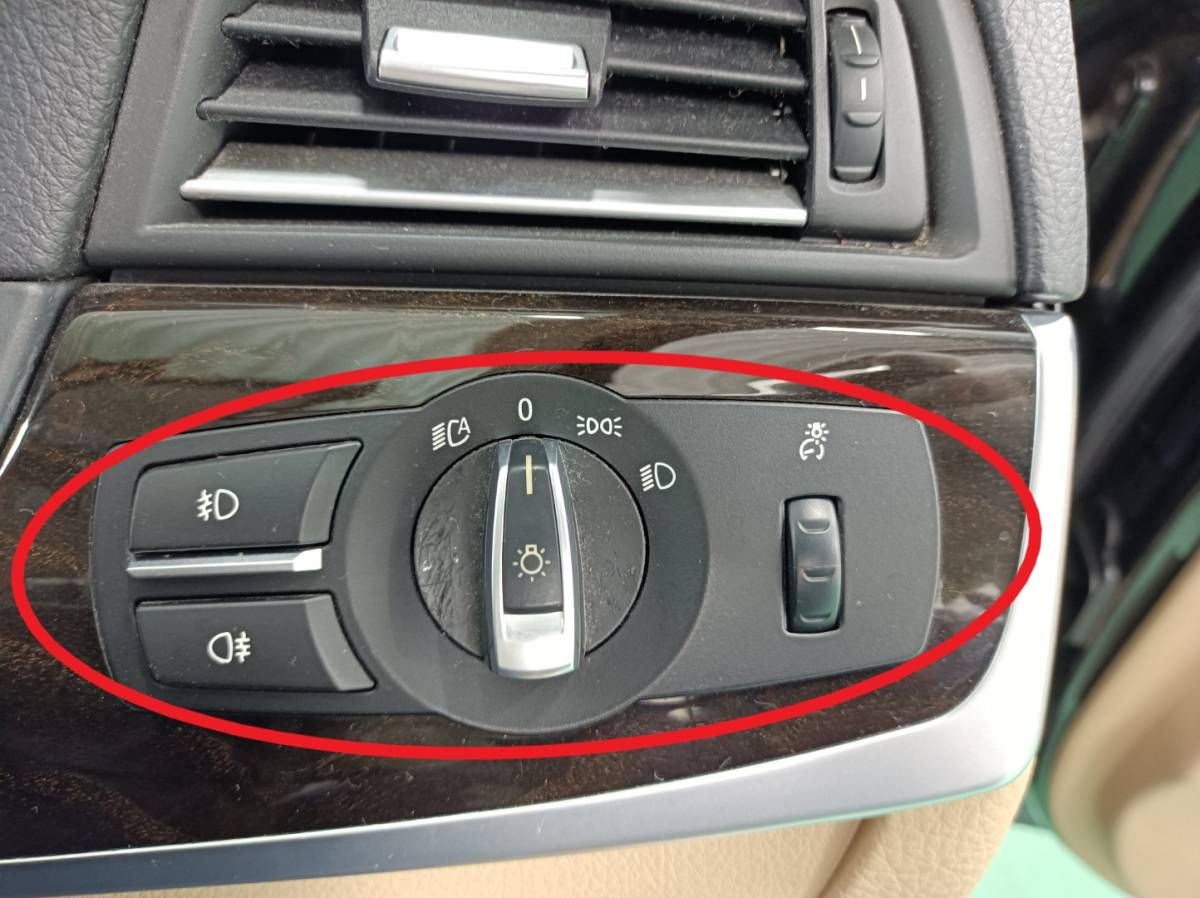 BMW ヘッドライトスイッチ 528i F10 DBA-FR30 2010 61319192744 C48-032(BMW用)｜売買された ...