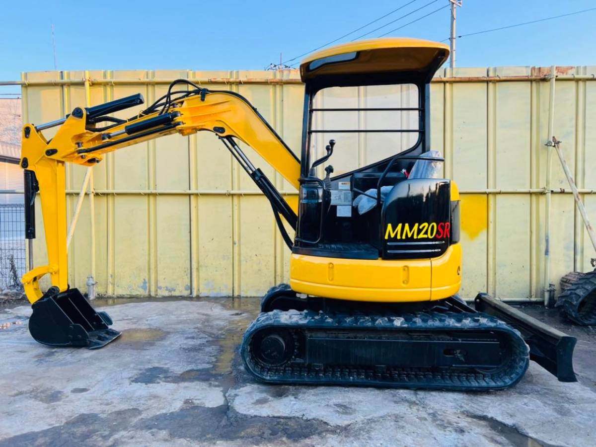 三菱 MM20SR ミニ油圧ショベル アワーメーター : 1923h(建設機械、重機)｜売買されたオークション情報、yahooの商品情報を ...