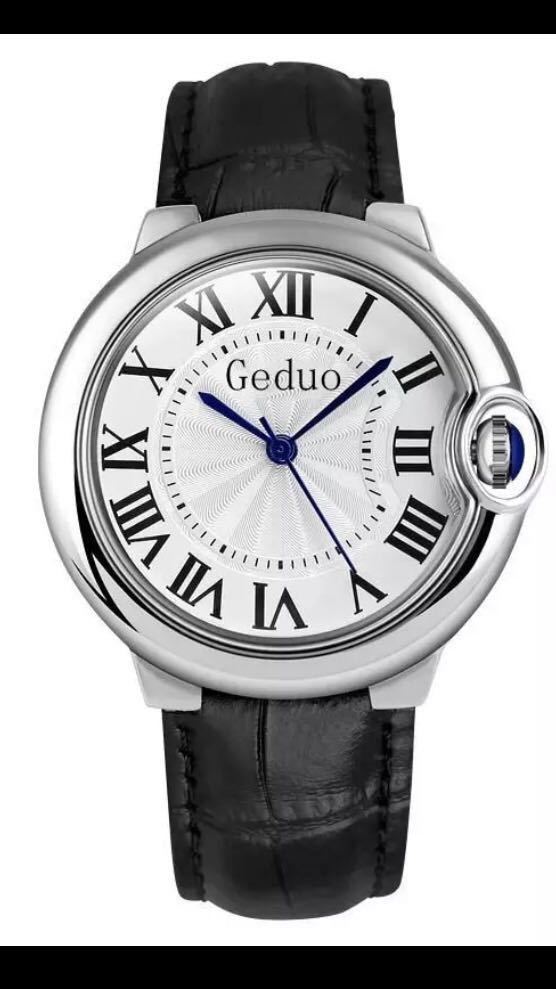 今季新作 Geduo 球面ガラス 青針 竜頭 メンズ腕時計 Cartier バロンブルー hommage(3針（時、分、秒）)｜売買された ...