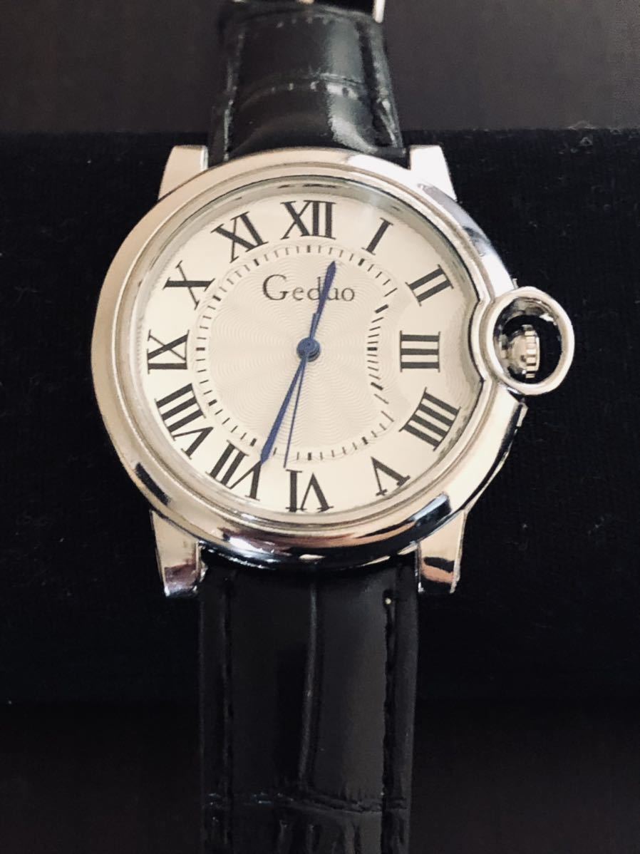 今季新作 Geduo 球面ガラス 青針 竜頭 メンズ腕時計 Cartier バロンブルー hommage(3針（時、分、秒）)｜売買された ...