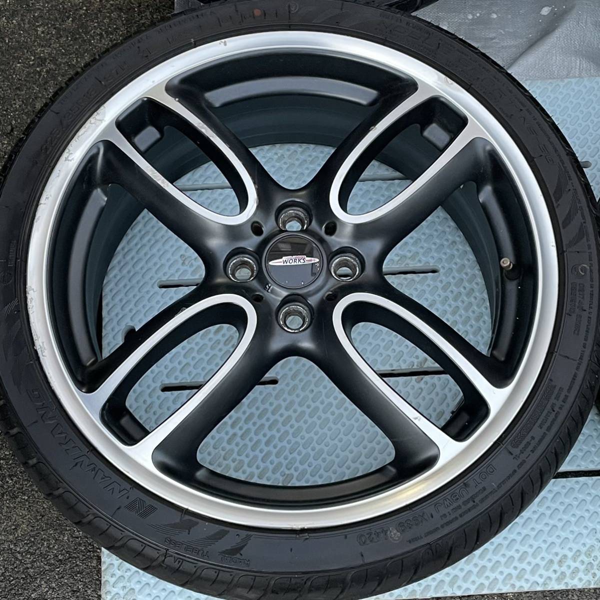 18インチ ミニ JCW GP 225/35 18 7j ＋52 4穴 PCD 100 ロナール RONAL R55 R56 R57 R58 ...