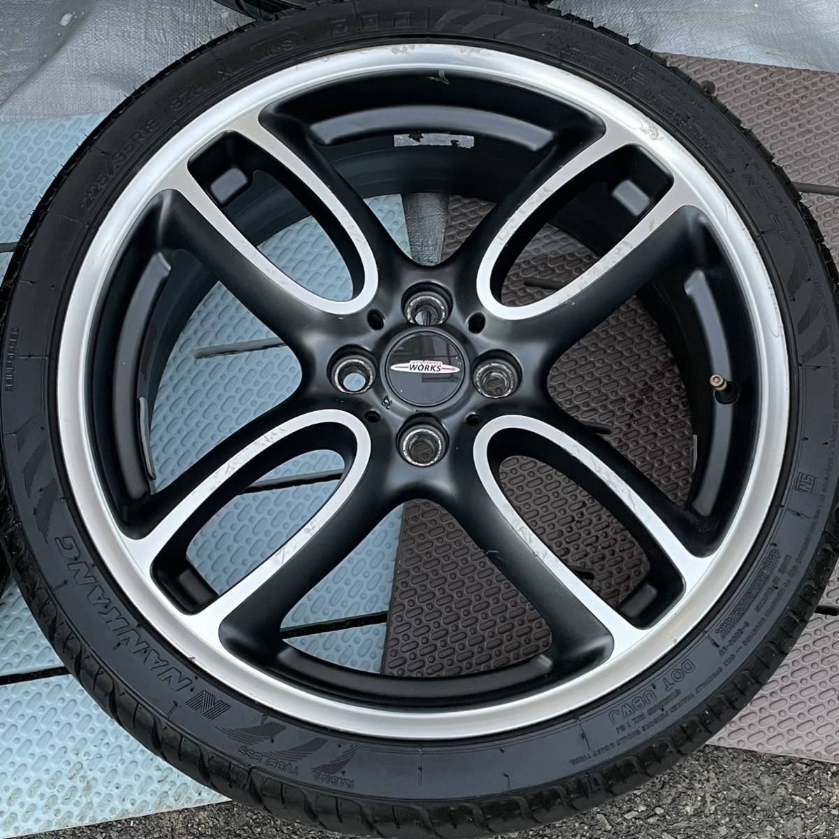 18インチ ミニ JCW GP 225/35 18 7j ＋52 4穴 PCD 100 ロナール RONAL R55 R56 R57 R58 ...