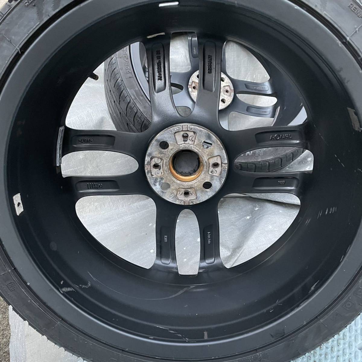 18インチ ミニ JCW GP 225/35 18 7j ＋52 4穴 PCD 100 ロナール RONAL R55 R56 R57 R58 ...