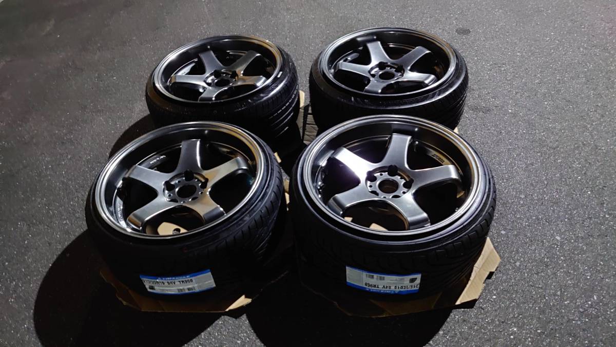 work jdmconcept gt5 1p タイヤホイール ワークホイール ワーク 18インチ 10j 215/35r18 225 ...