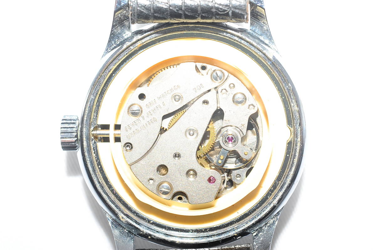 オリス 7249 Cal.701 ORIS WATERPROOF ANTI-SHOCK メンズ 腕時計 N0043(オリス)｜売買された ...