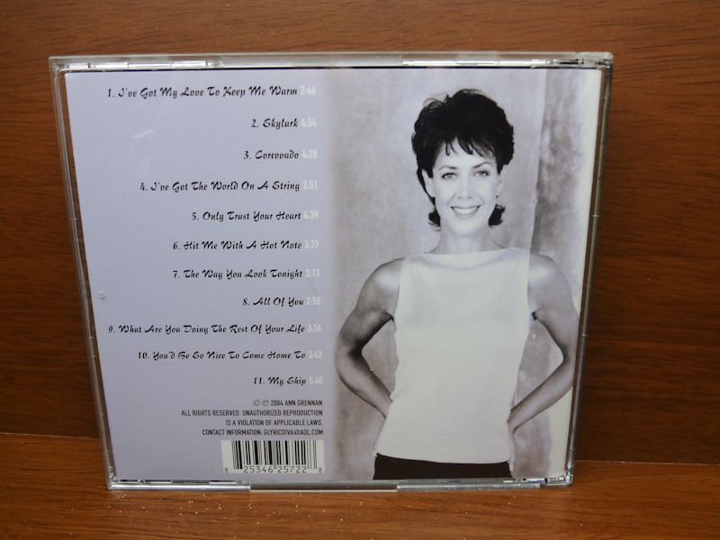 女性ジャズヴォーカル アン グレナン Ann Grennan / You’d Be So Nice to Come Home to 輸入盤 ...