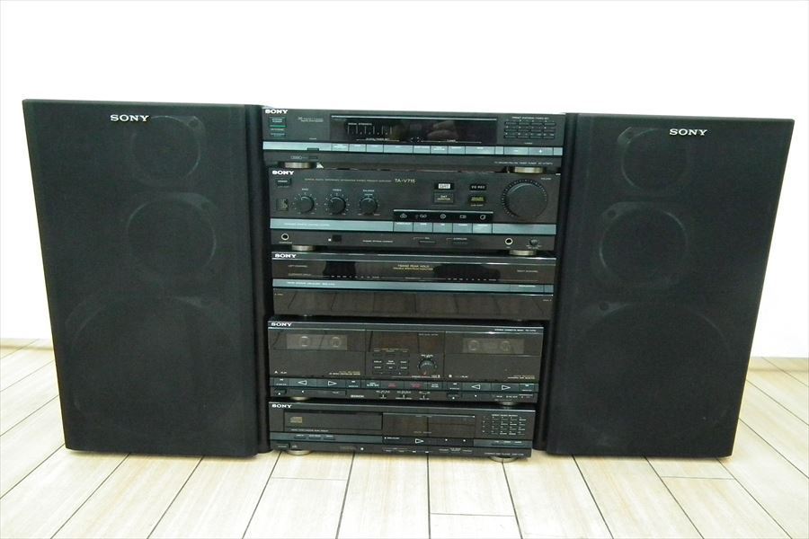 SONY ソニー ST-V715TV/TA-V715/CDP-V715 /SEQ-V715 /TC-V715/SS-V715AV システム ...