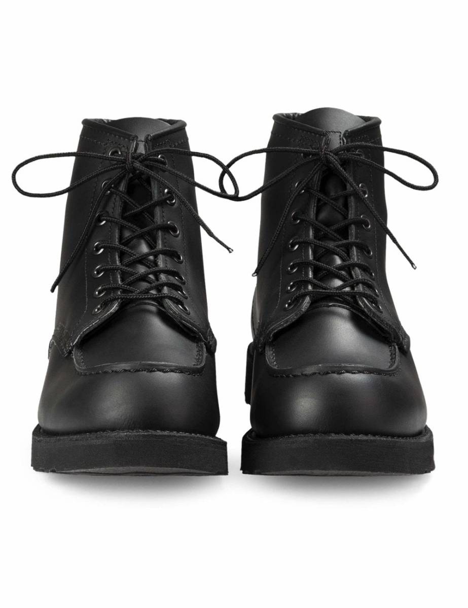 入手困難 激レア オールブラック レッドウィング RED WING 8137 HERITAGE WORK 6 MOC TOE BOOT ALL ...