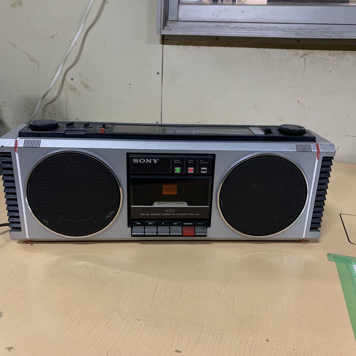 y841 SONY ソニー CFS-450 アンティーク ラジカセ ジャンク(ラジカセ)｜売買されたオークション情報、yahooの商品情報を ...