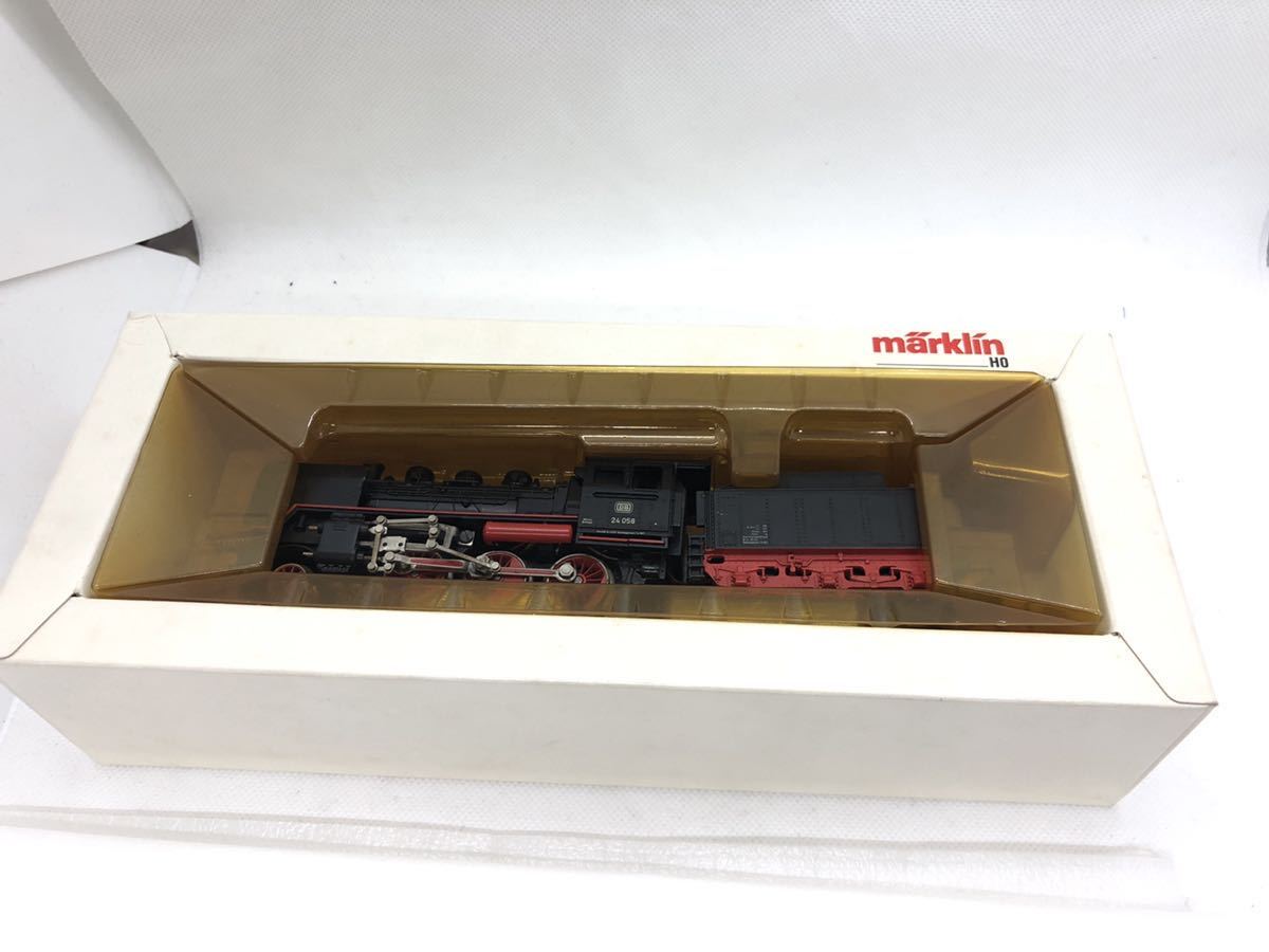 メルクリン HOゲージ DB 24-058 蒸気機関車 外国車両 鉄道模型 三線式 説明書あり marklin BR24 3003(外国車輌 ...