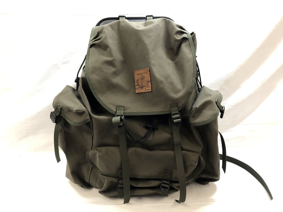 SAVOTTA サヴォッタ サドルサック 339 SADOLE SACK バックパック アウトドア用品 使用感有り 良品 60-0119-O2 ...