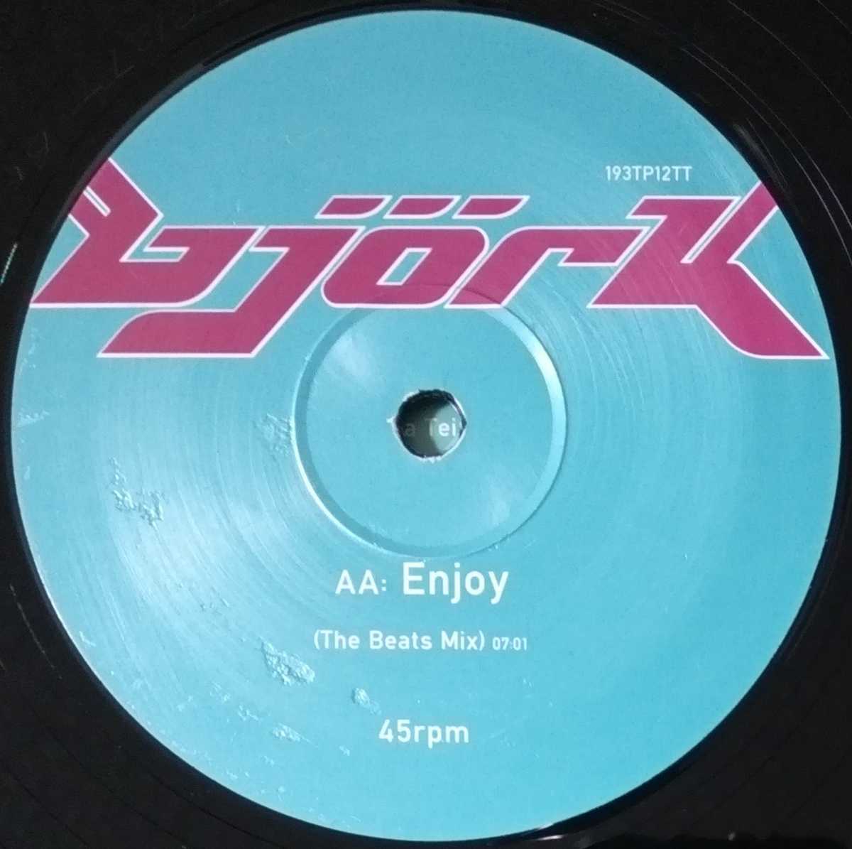 Bjork-Hyperballad / Enjoy 12”シングル Hyperballad Towa Tei Remix /Enjoy The ...