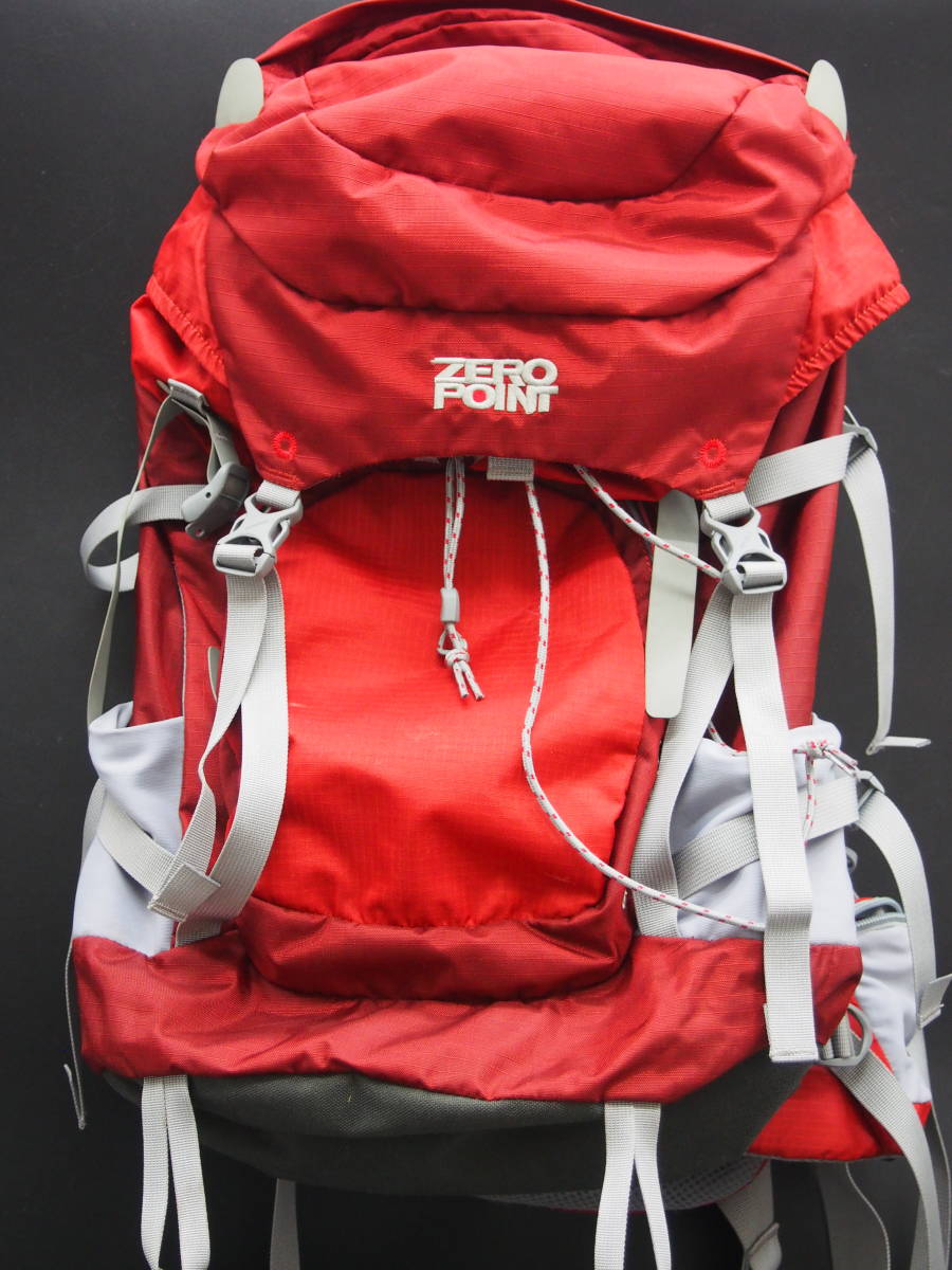 mont-bell モンベル ZERO POINT ゼロポイント CHA CHA PACK 30 チャチャパック 30 バックパック リュック レッド×グレー(バックパック)｜売買された ...