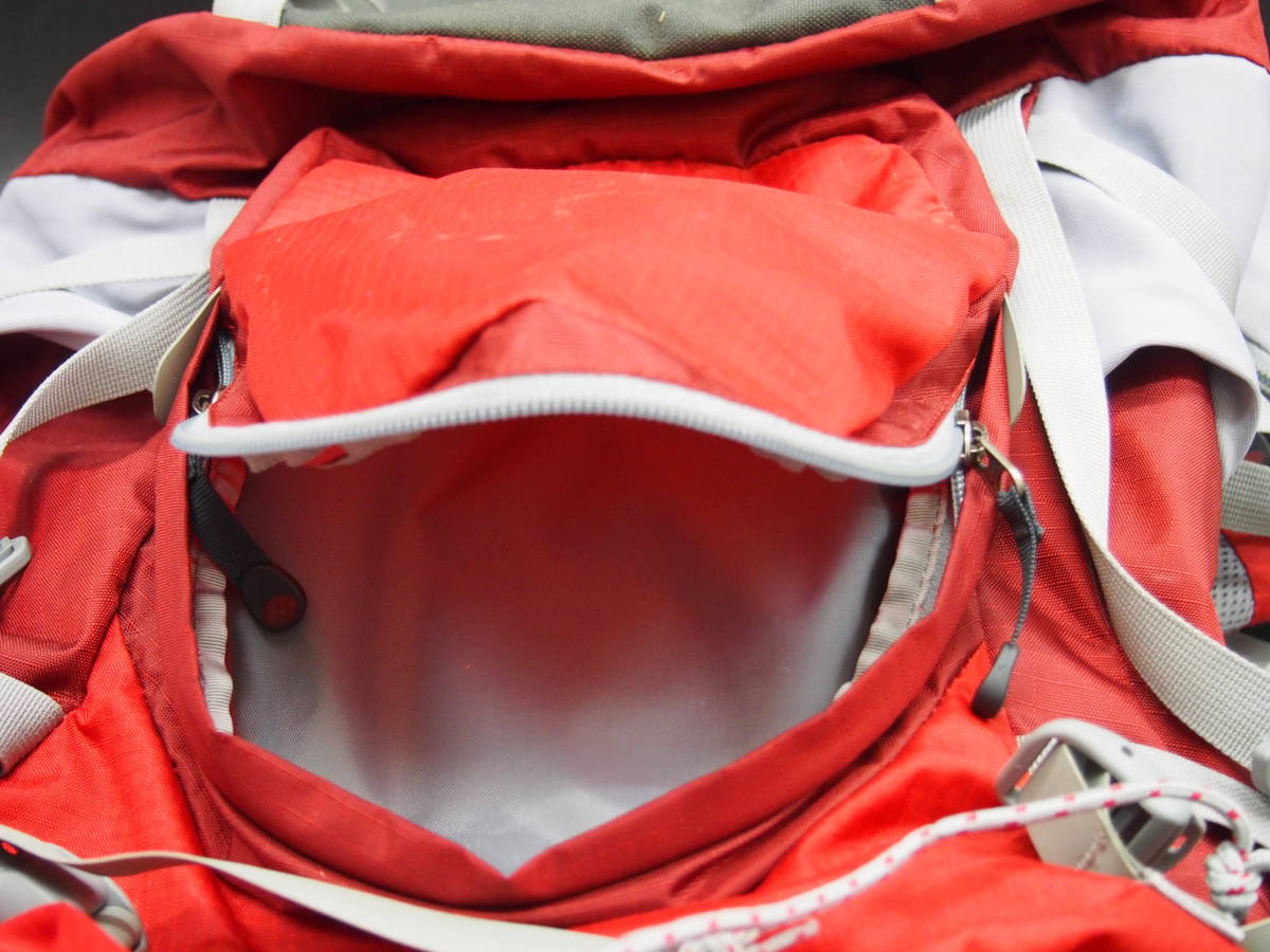 mont-bell モンベル ZERO POINT ゼロポイント CHA CHA PACK 30 チャチャパック 30 バックパック リュック レッド×グレー(バックパック)｜売買された ...