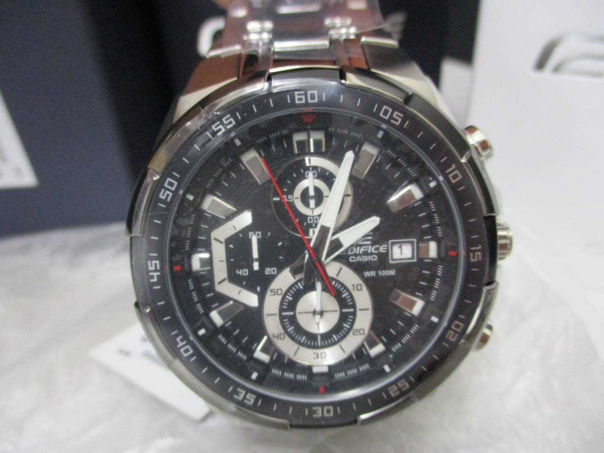 81： EFR-539D カシオ Casio Edifice EFR-539D-1AVUEF Mens Black Silver Watch 腕時計(EDIFICE)｜売買されたオークション ...