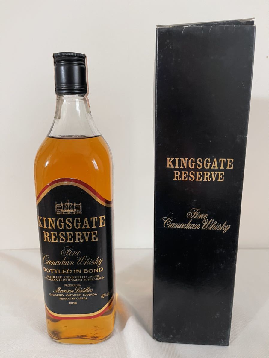 キングスゲートリザーブ 750ml 未開栓 同梱可 1円スタート KINGSGATE RESERVE ウイスキー(カナディアン)｜売買された ...