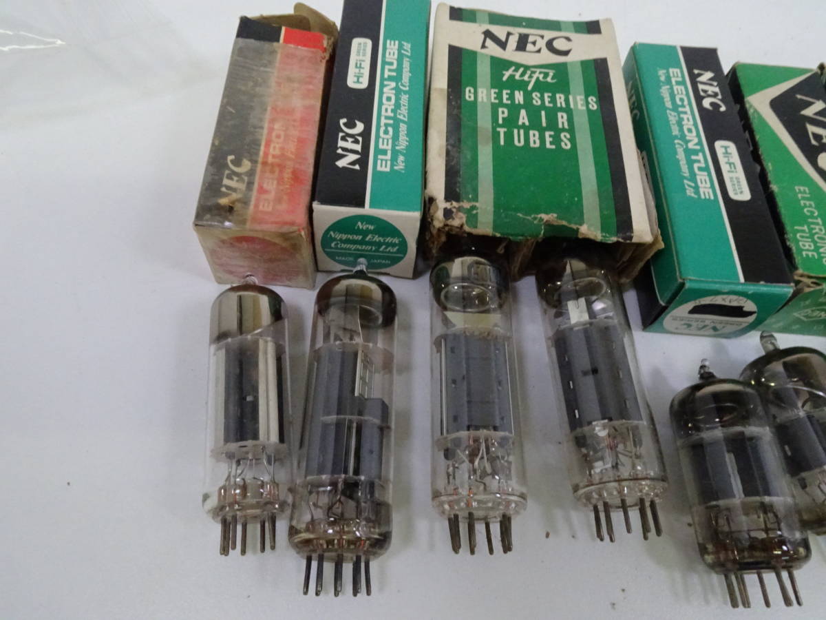 S0401-462 8964 真空管 NEC Electron Tube 12AT7 12A7 など 9本セット(真空管)｜売買された ...
