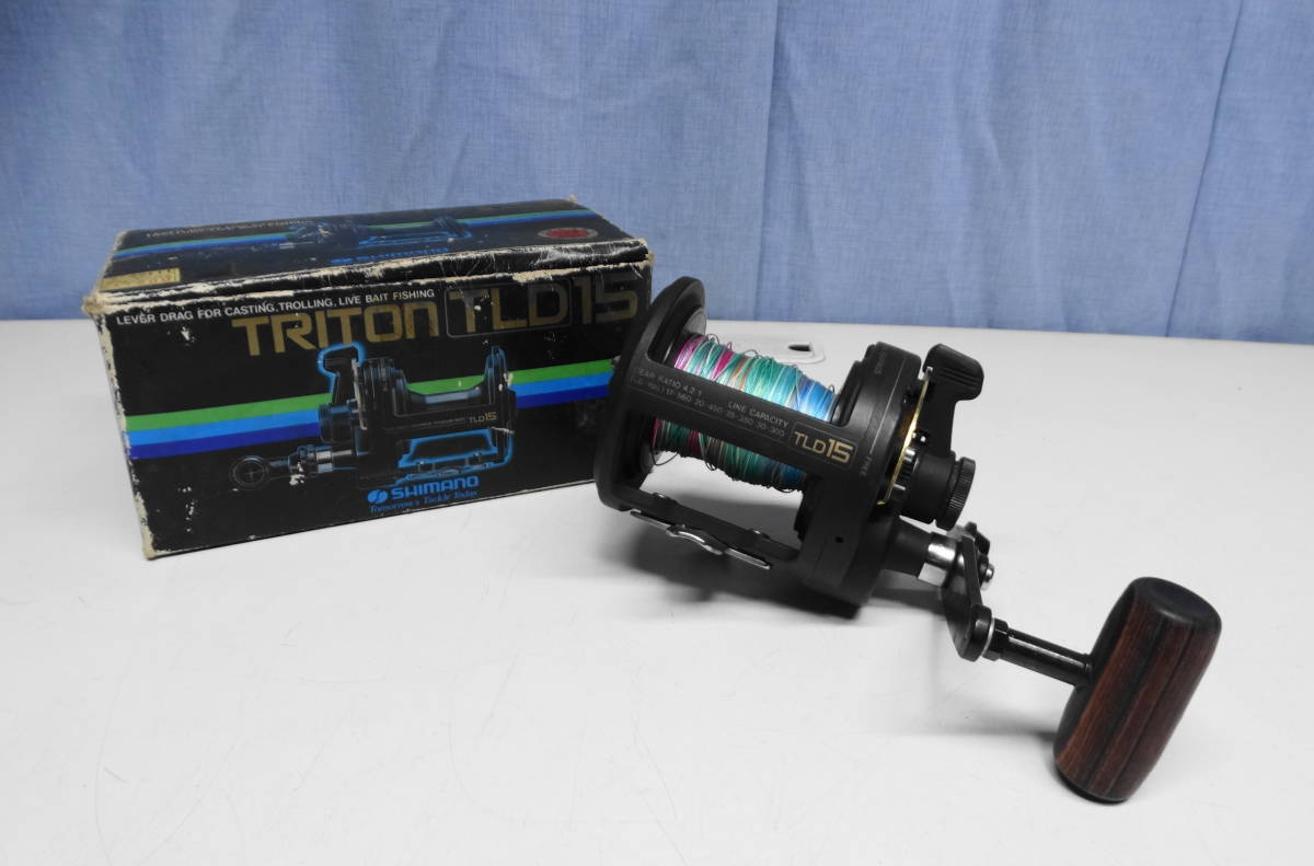 Va2974 SHIMANO TRITON/シマノ トライトンTLD15 釣り(シマノ)｜売買されたオークション情報、yahooの商品情報を ...