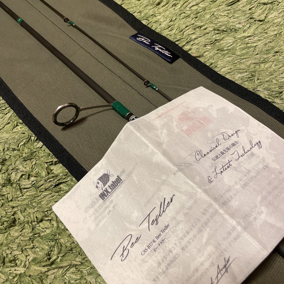 インクスレーベル ビーテスラー GXS-BT74L Bee Tesller INX.label(ルアーロッド)｜売買されたオークション情報 ...