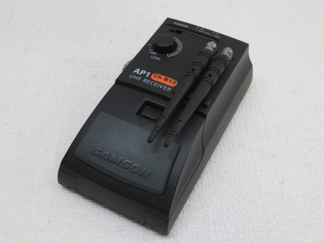 SAMSON AP1 AUDIO AirLine Guitar UHFレシーバー ワイヤレス サムソン ジャンク 51507(エレキギター ...