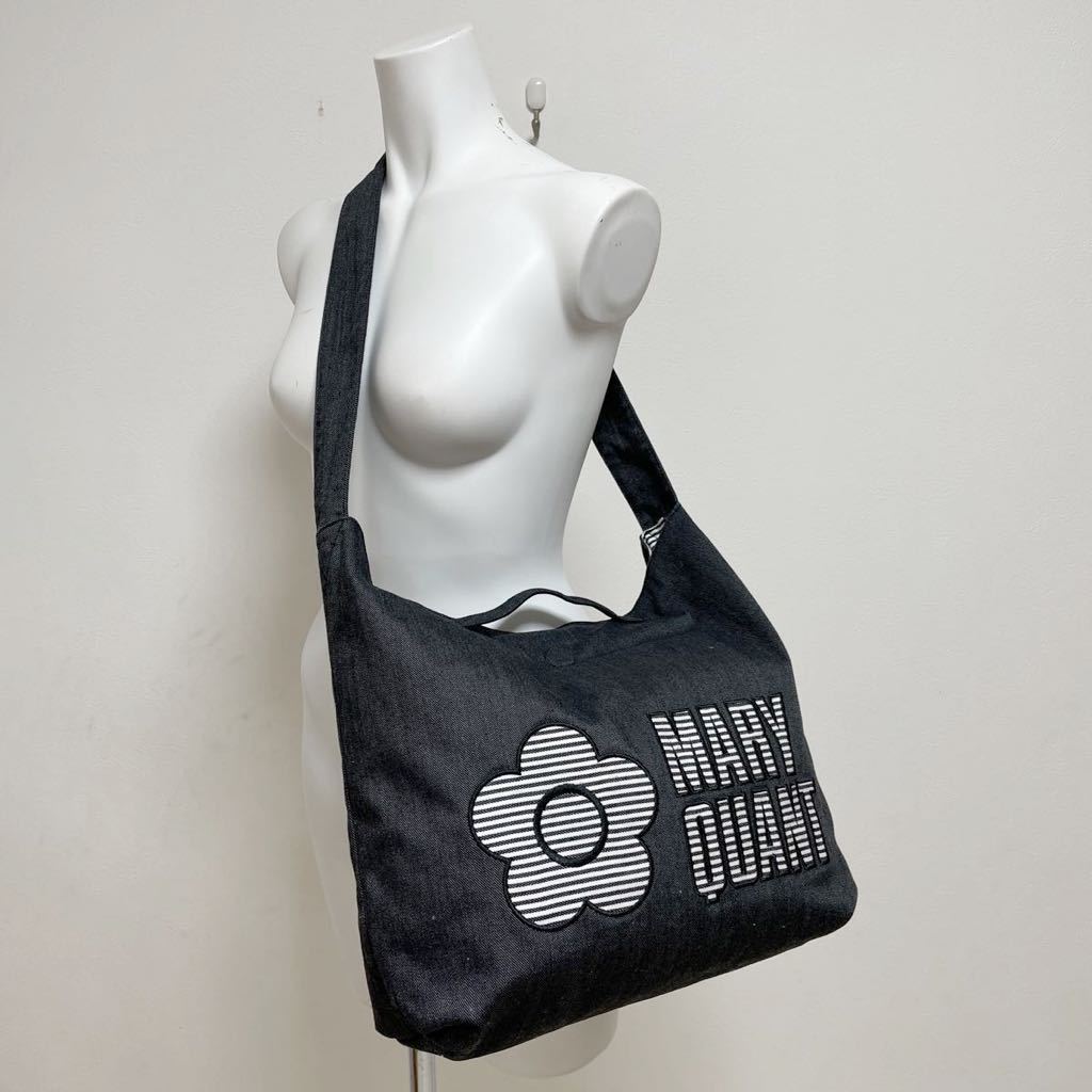 MARY QUANT マリークワント トートバッグ ショルダーバッグ 2way デニム(かばん、バッグ)｜売買されたオークション情報、yahooの商品情報をアーカイブ公開 - オークファン ...