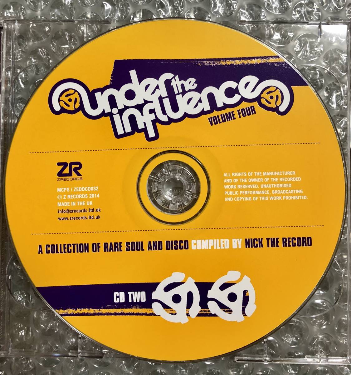c34 Nick The Record Under The Influence Volume Four A Collection Of ...