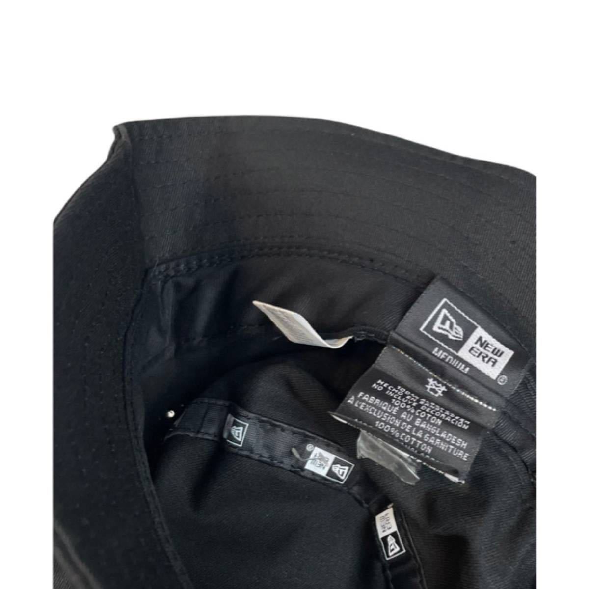 ニューエラ 帽子 バケット ハット エッセンシャル バケハ ブラック Lサイズ 60137422 ロゴ NEWERA ESSENTIAL ...