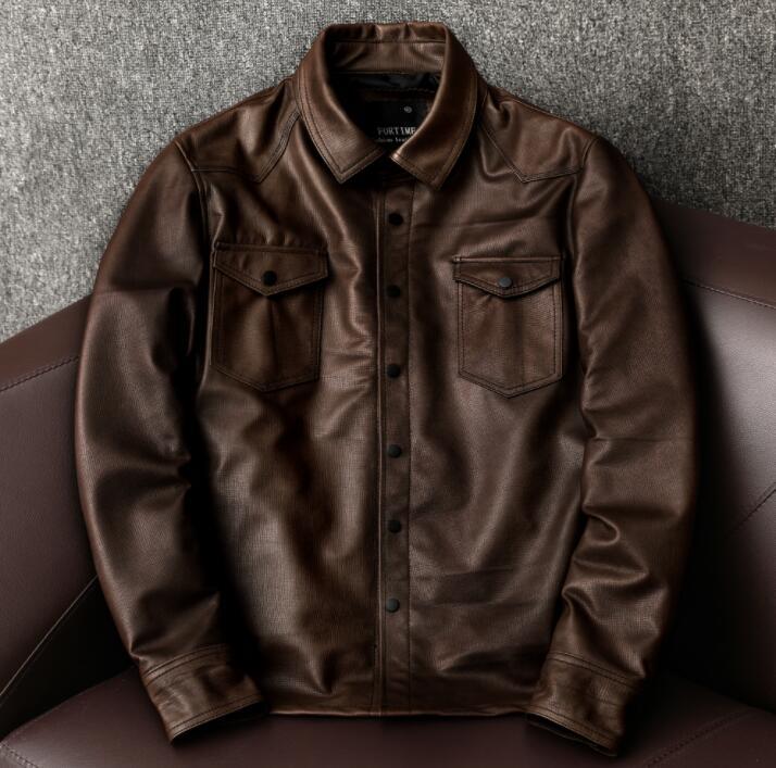 入手困難 羊革 カーコート 革ジャン ホースハイド 本革 ライダースジャケット メンズファッション コート ロング S 4XL(Sサイズ)｜売買されたオークション情報、yahooの商品情報を ...