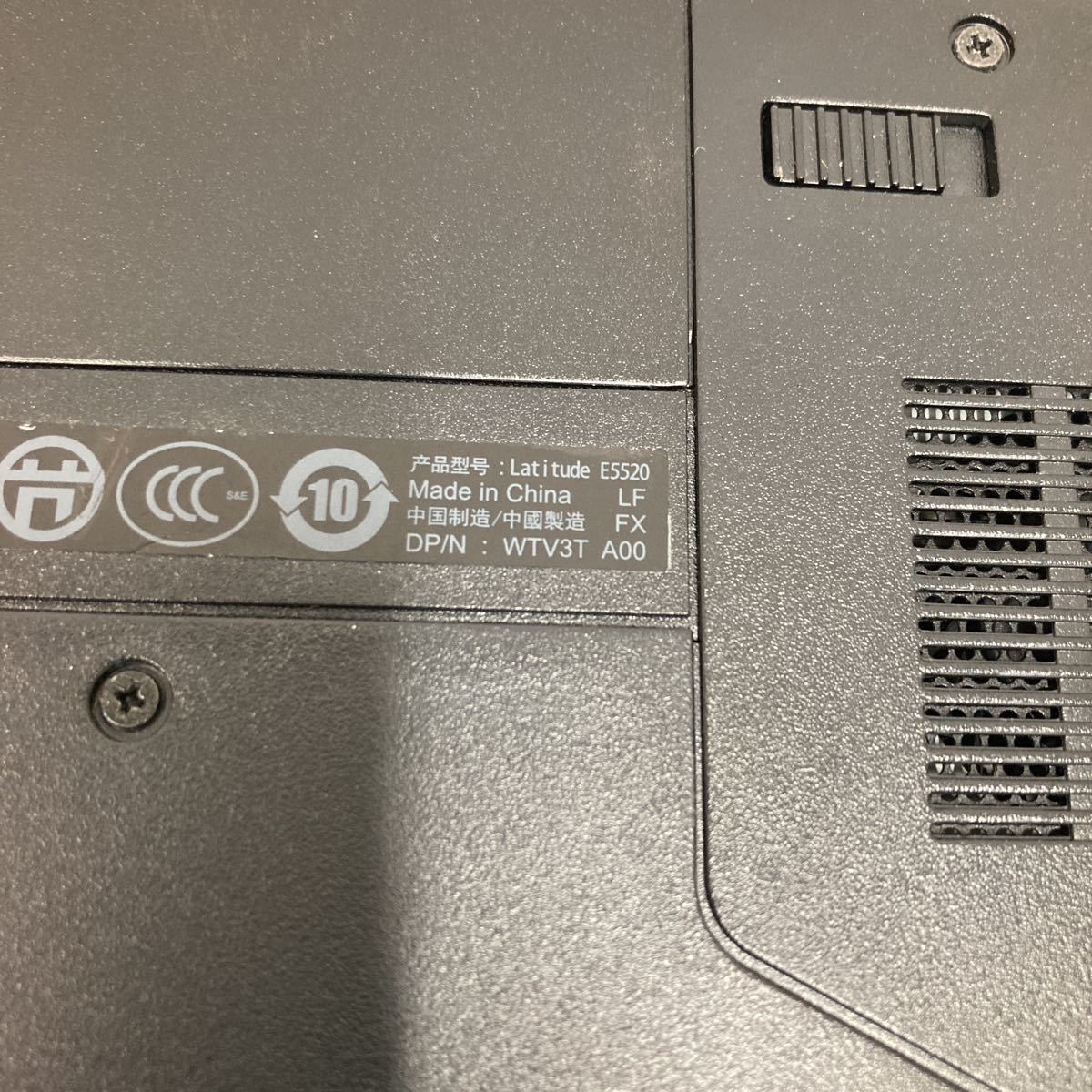 G170 DELL Latitude E5520 P15F Core i5 2450M 4GB ジャンク(15インチ～)｜売買された ...