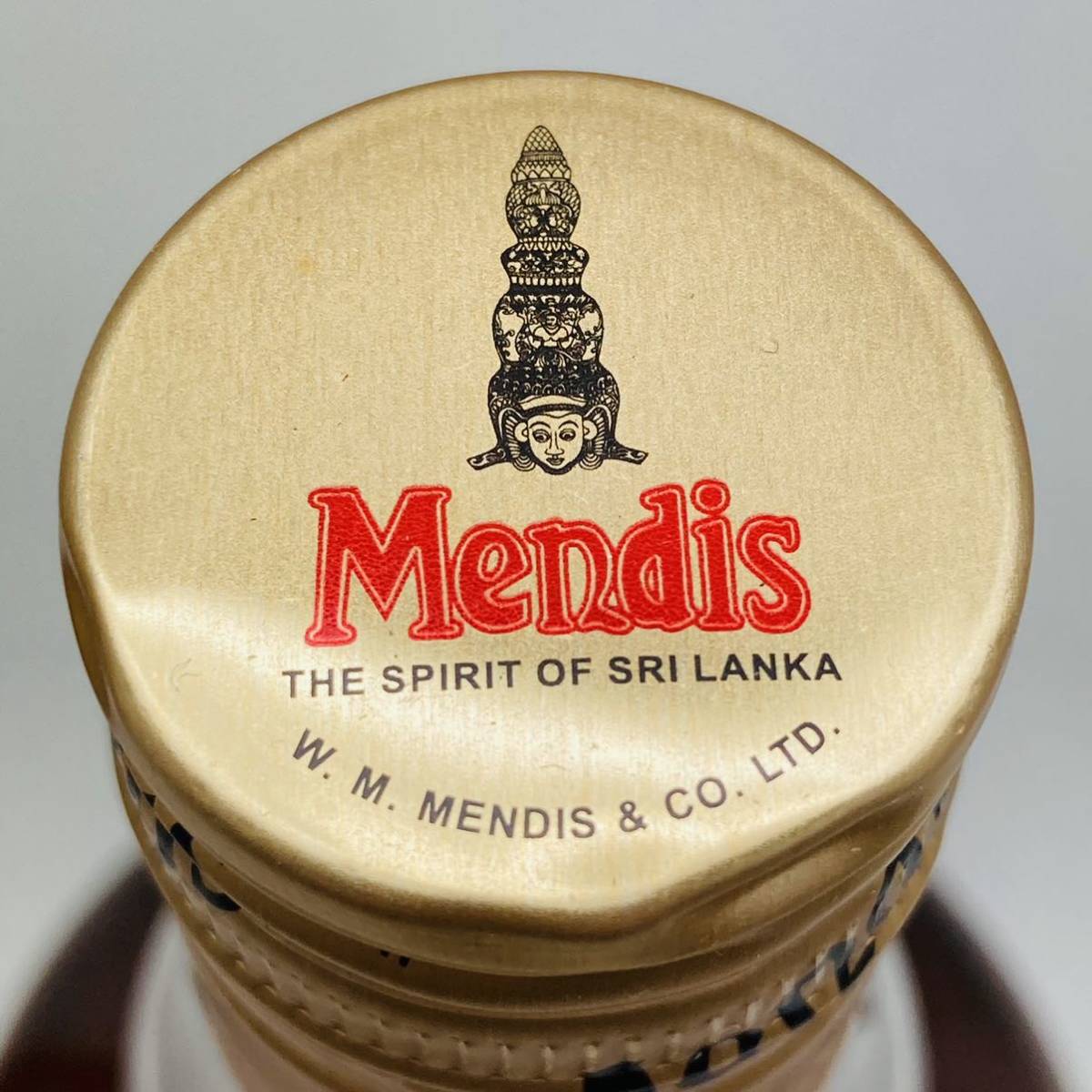 未開栓 メンディス オールド アラック/MENDIS OLD ARRACK/古酒 スリランカ ナチュラル/容量750ml/アルコール分33.5 ...