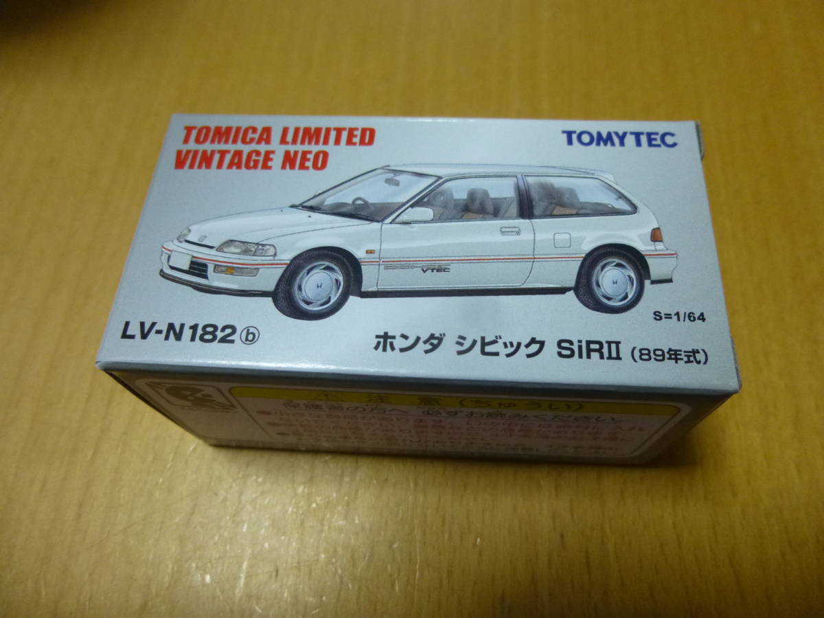 トミカ リミテッド ヴィンテージ ネオ LV-N182b ホンダ シビック SiRⅡ 89年式(乗用車)｜売買されたオークション情報 ...