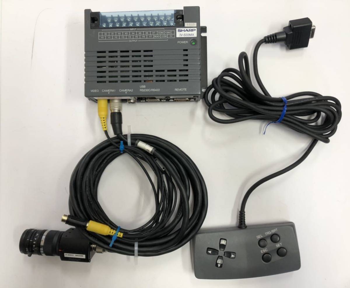 品 シャープ 小型画像センサカメラ コントローラ Sharp IV-S30C3 IV-S33MX(シャープ)｜売買されたオークション情報、yahooの商品情報をアーカイブ公開 - オークファン ...