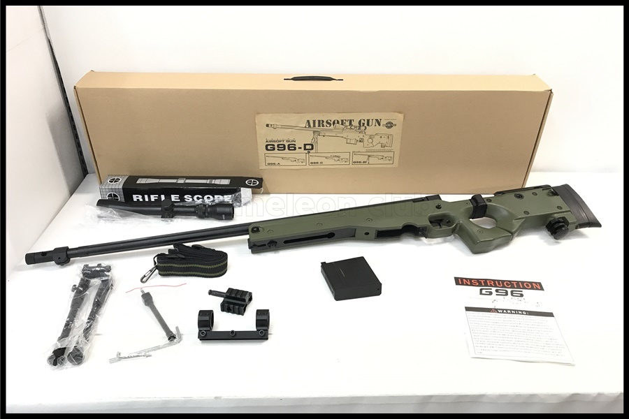 東京 WELL G96-D L96 ガスボルトアクション ジャンク(ガスガン)｜売買されたオークション情報、yahooの商品情報をアーカイブ ...