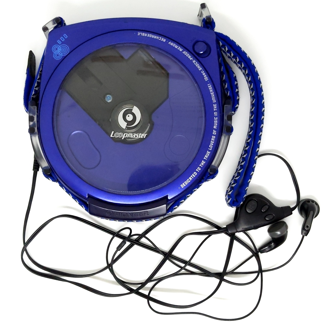 送料無料 動作品★Pioneer PCD-009 Loopmaster CDプレーヤー CDウォークマン パイオニア ループマスター CDプレーヤー