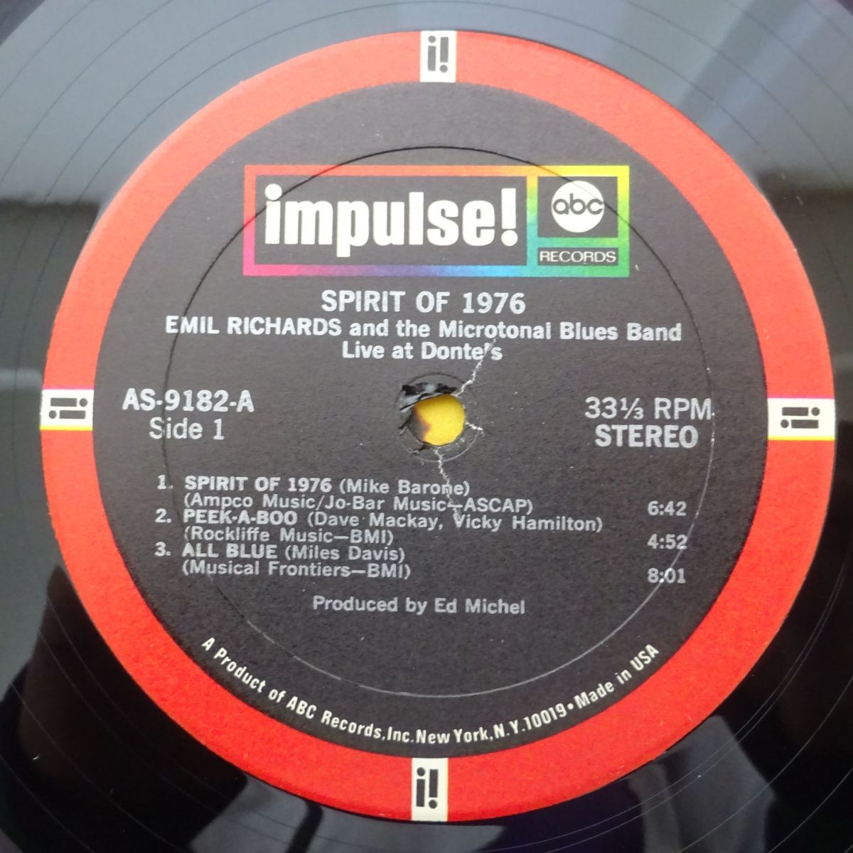 11160354; US盤/IMPULSE/赤黒ラベ/コーティングJKT Emil Richards And The Microtonal ...