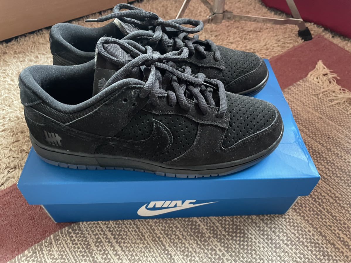 NIKE DUNK LOW SP / UNDFTD UNDEFEATED DUNK VS AF1 5 ON IT BLACK 28cm ダンク ...