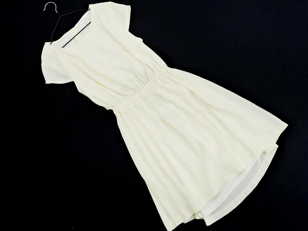 michellmacaron ミシェルマカロン バック カット ワンピース sizeS/アイボリー cdc2 レディース(Sサイズ)｜売買されたオークション情報、yahooの商品情報を ...