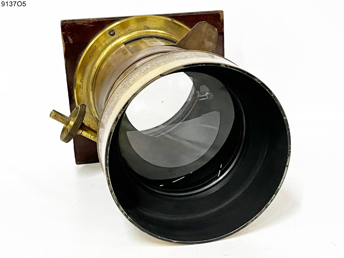 J.H.Dallmeyer ダルメイヤー 3A LONDON PATENT 大判 カメラ レンズ アンティーク 9137O5.(大判、中判 ...