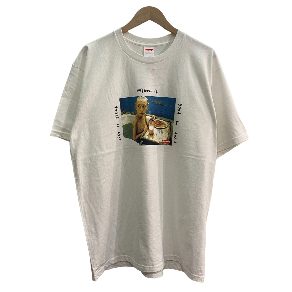 サイズL シュプリーム SUPREME 22SS Gummo Bathtub Tee ガンモ バスタブTシャツ 商品番号 ...