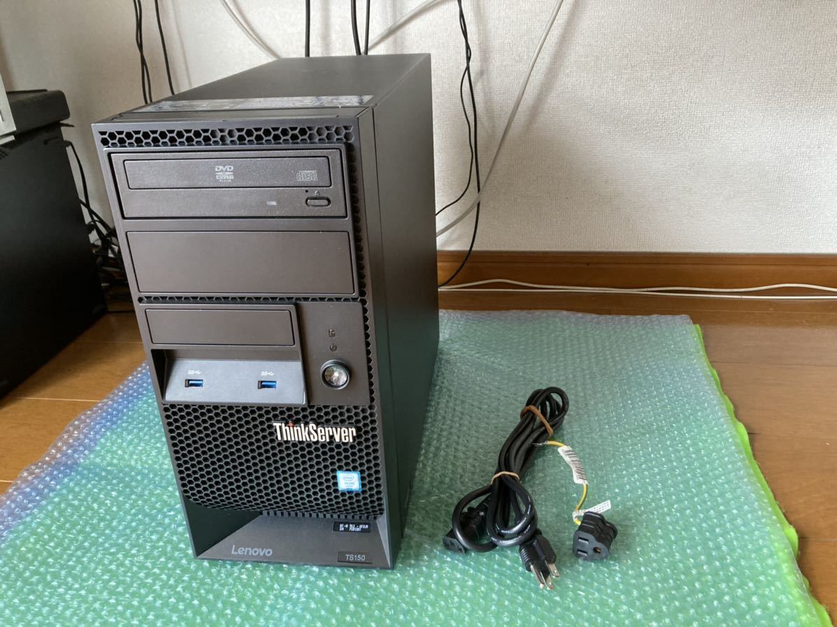 PCIスロットカバー2枚欠品 Lenovo ThinkServer TS150/Xeon E3-1225V5/WD RED HDD 2TB ...
