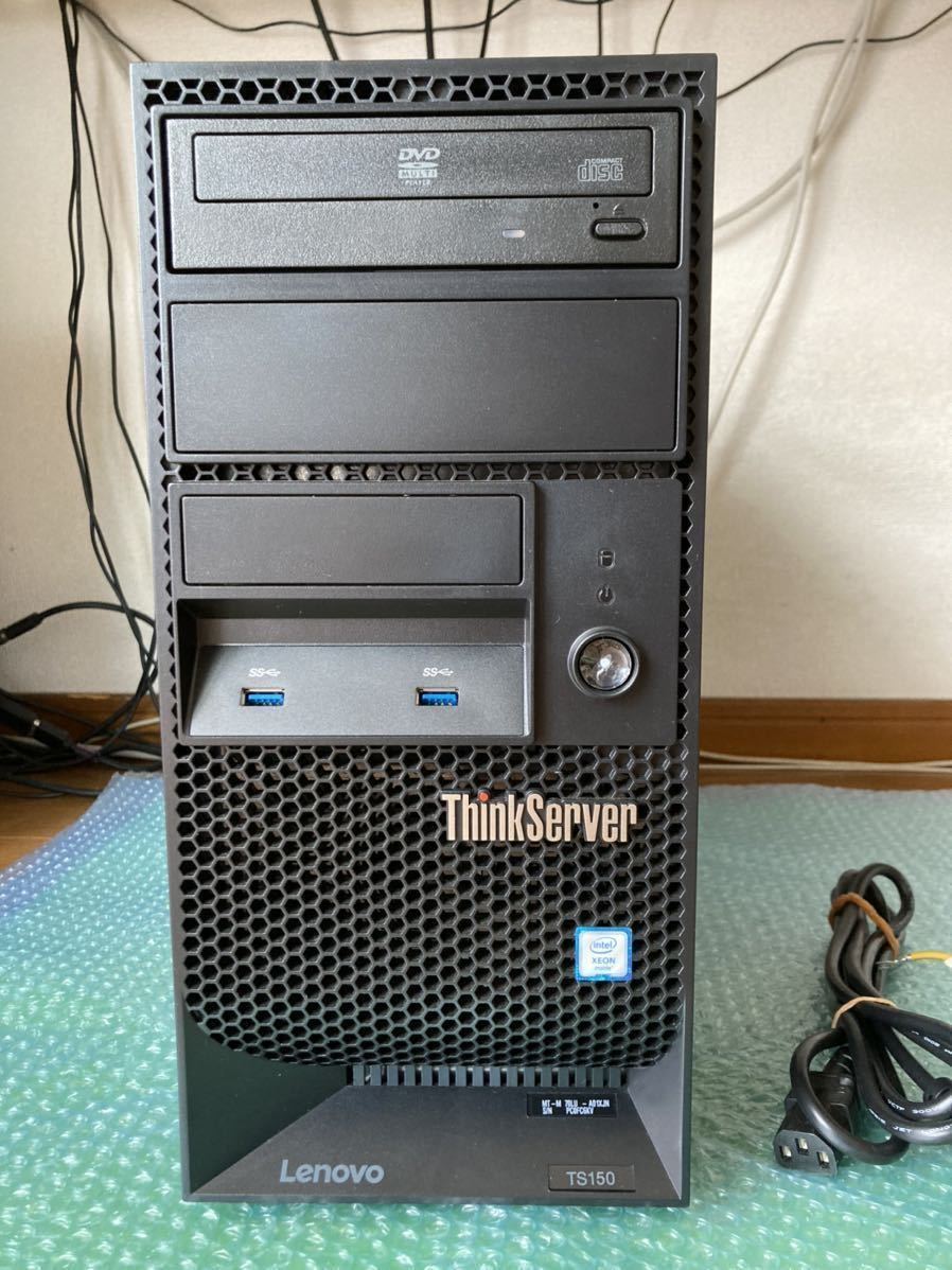 PCIスロットカバー2枚欠品 Lenovo ThinkServer TS150/Xeon E3-1225V5/WD RED HDD 2TB ...